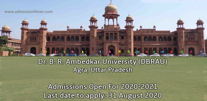 Dr Bhimrao Ambedkar University Dbrau Agra Admissions Alert
